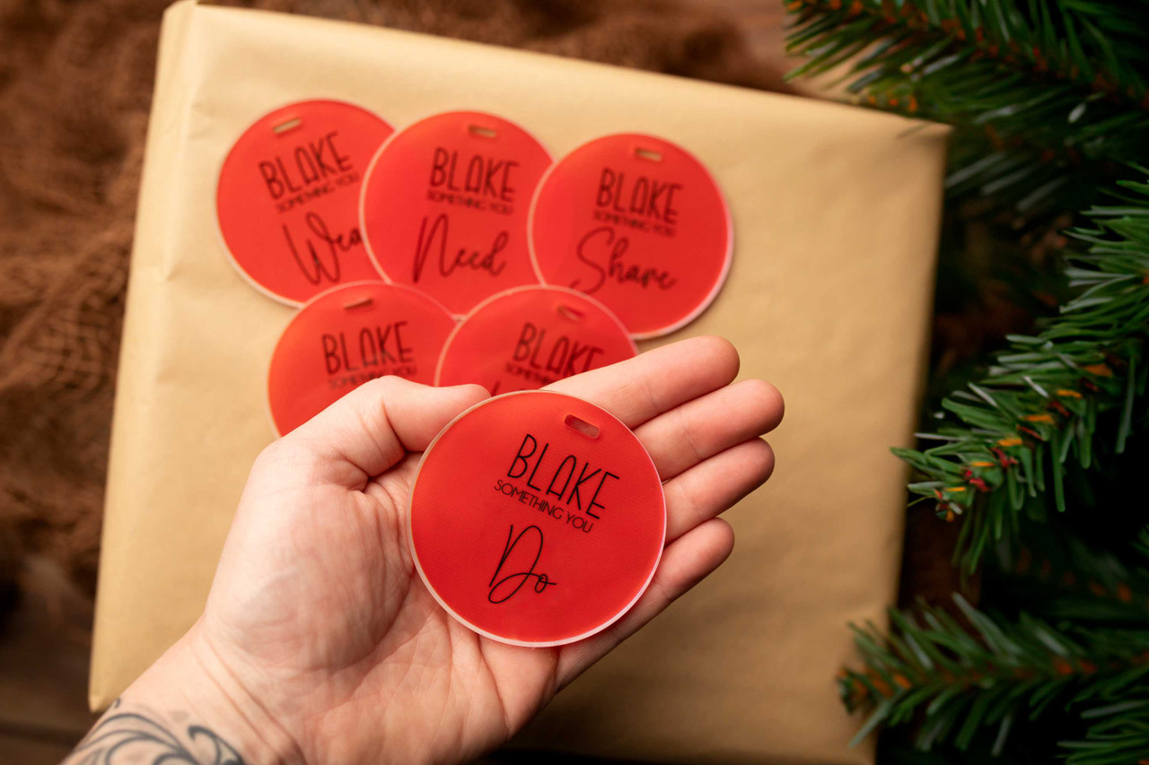 Simplicity Gift Tags: Personalized, Reusable, and Radiantly Colorful ...